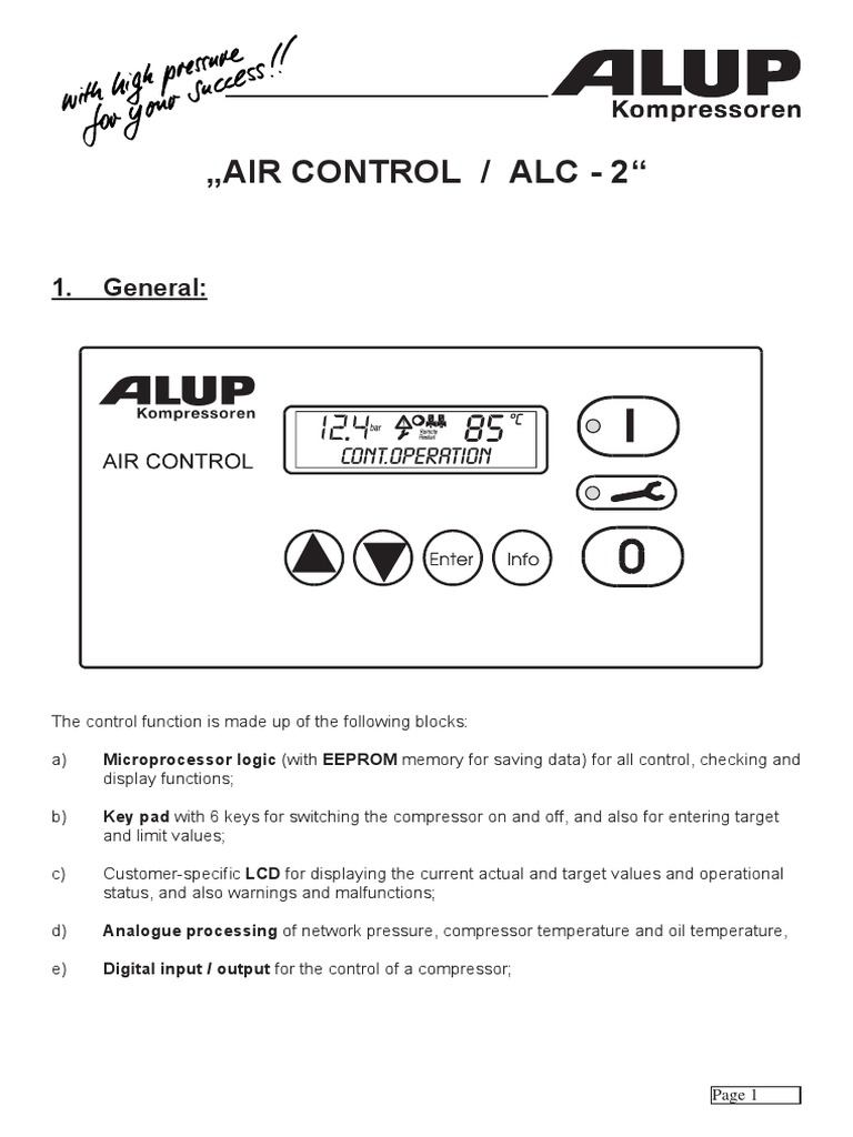 Manual - AirControl LC (Service) - GB | PDF | Relay | Electrical Connector