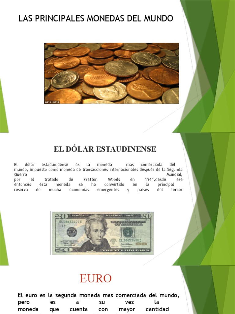Las Monedas Del Mundo | PDF | Moneda | Dólar de los Estados Unidos