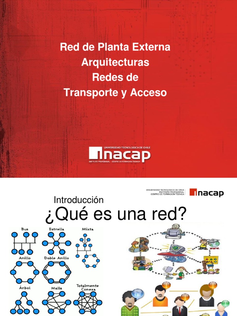Red de Planta Externa: Infraestructura y Tecnologías Clave | PDF | Multiplexación por División ...