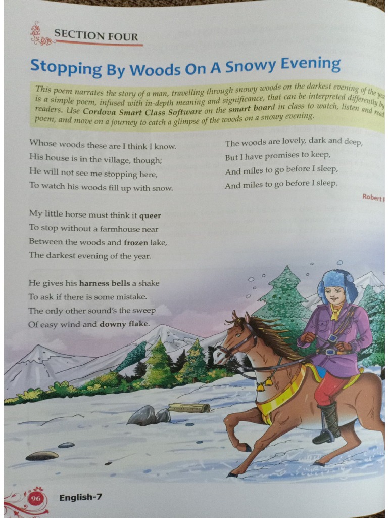 Stopping by The Woods - Text | PDF