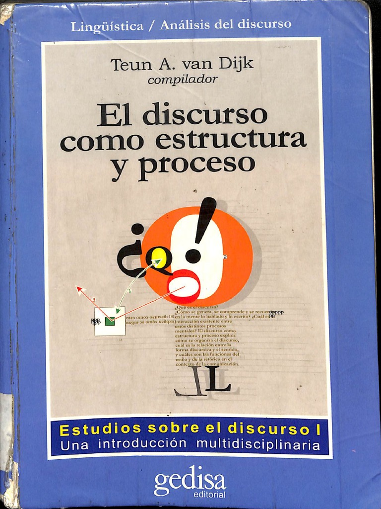 El Discurso Como Estructura y Proceso Van Dijk | PDF