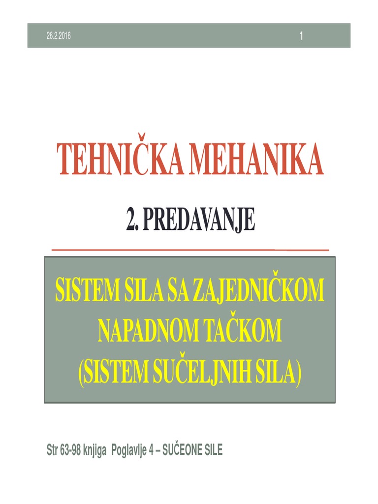Prezentacija 2-2016 | PDF