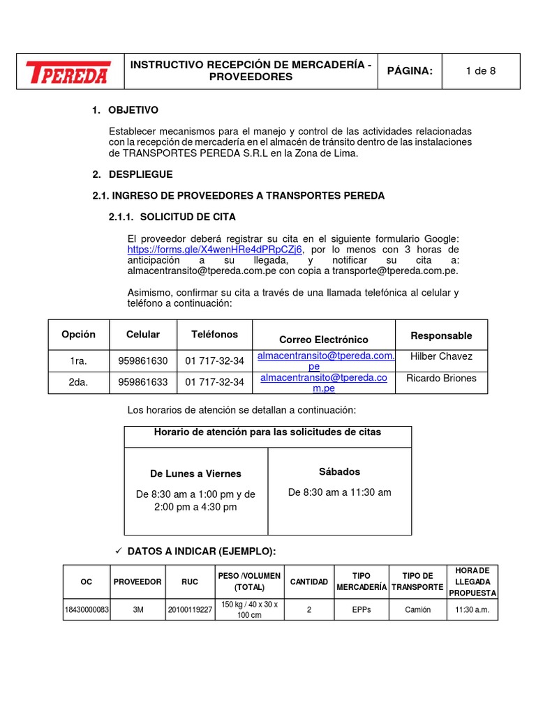 Instructivo Proveedores Stracon - Zona Lima | PDF | Materiales de construcción | Materiales