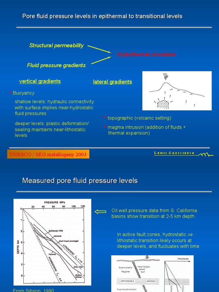 Lecture 4 Fluids in The Crust | PDF | Geology | Earth Sciences