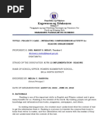 Enhancement Reading Program-Proposal and Workplan | PDF | Learning ...