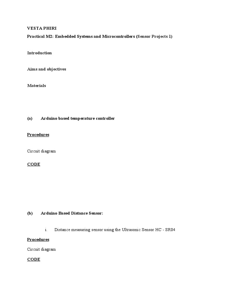 Vesta Prac Format | PDF