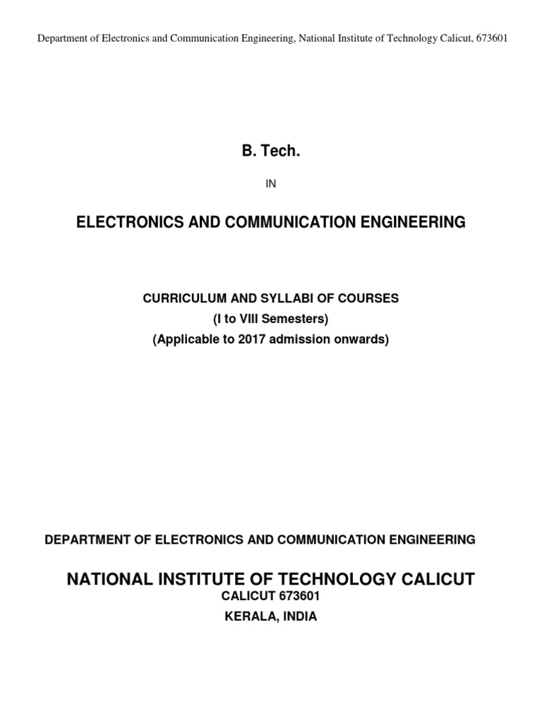 B.Tech - ECE - Syllabus - 2017 - Final-1 (2019 - 09 - 10 17 - 10 - 34 ...