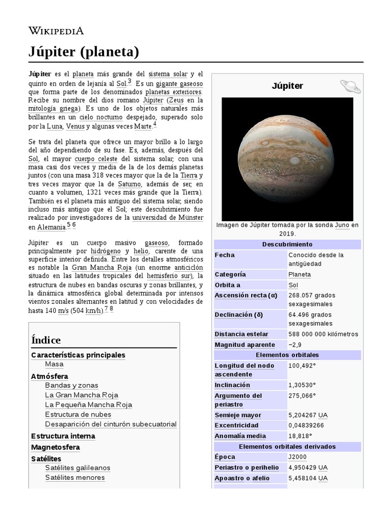 Júpiter (Planeta) | PDF | Júpiter | Planetas exteriores
