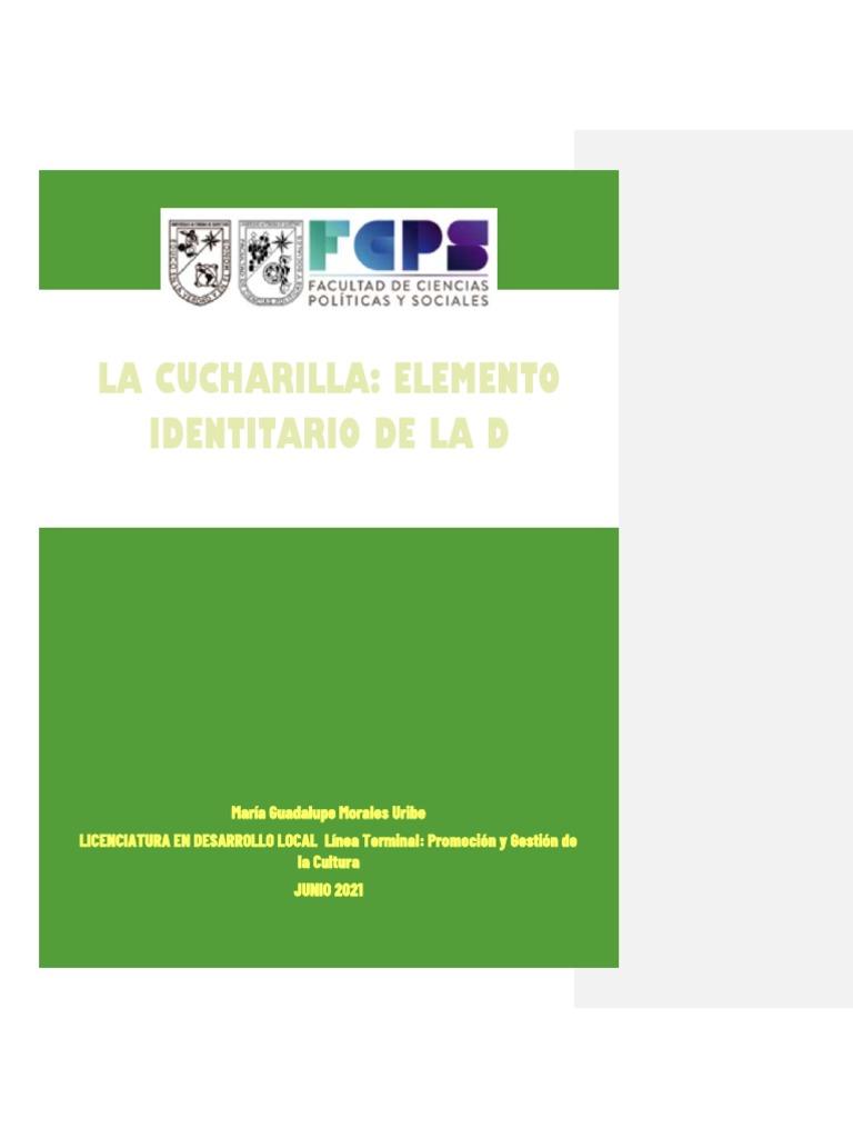 Cucharilla-Identidad La D | PDF | Prestado | Plantas