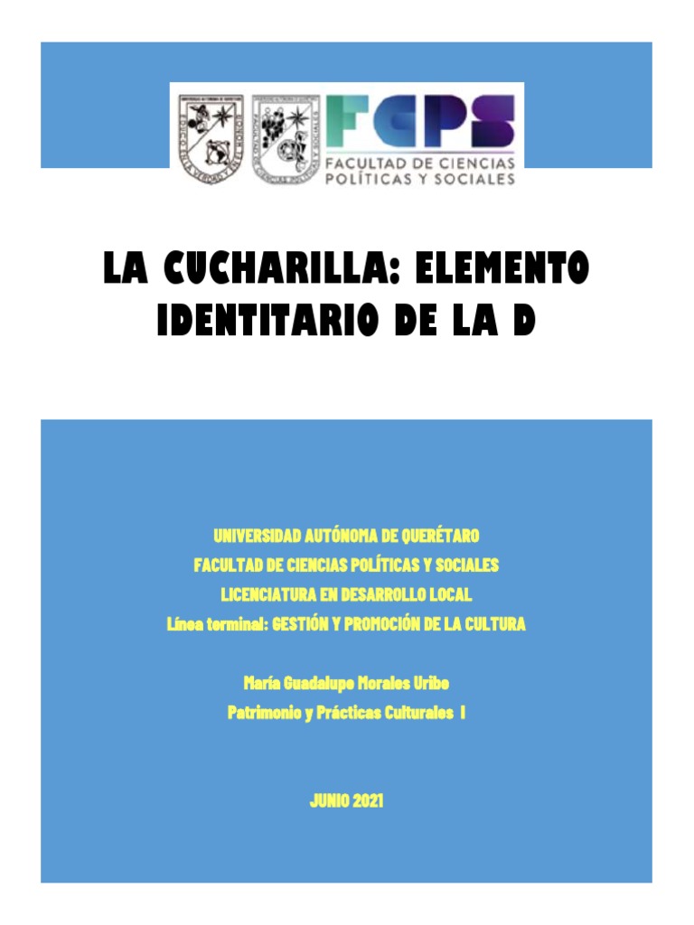 Cucharilla e Identidad | PDF | Prestado | Plantas