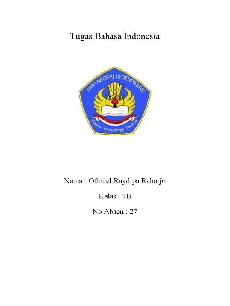 Tugas Puisi dan Pantun Kelas 7B | PDF