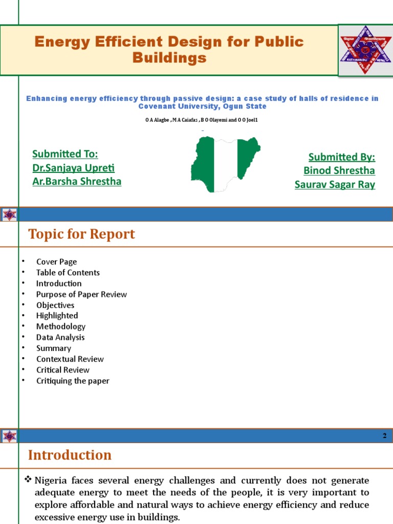 Energy Efficiency in Public Building (Binod, Saurav) | PDF | Lighting | Ventilation (Architecture)