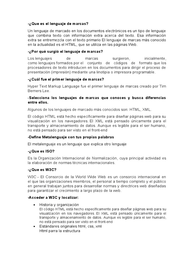 Lenguaje Ejer | PDF | Xml | Lenguaje de marcado