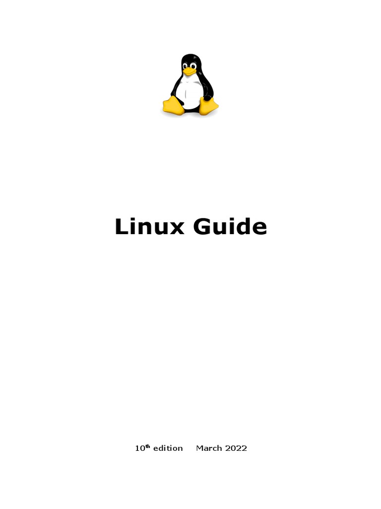 Linux Guide | PDF | Booting | Computer Data