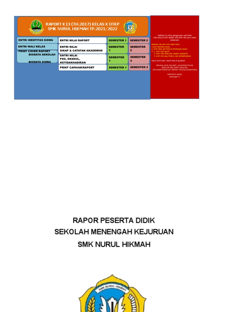 Raport Pas Pat X Otkp ....... Tp. 2021-2022 | PDF