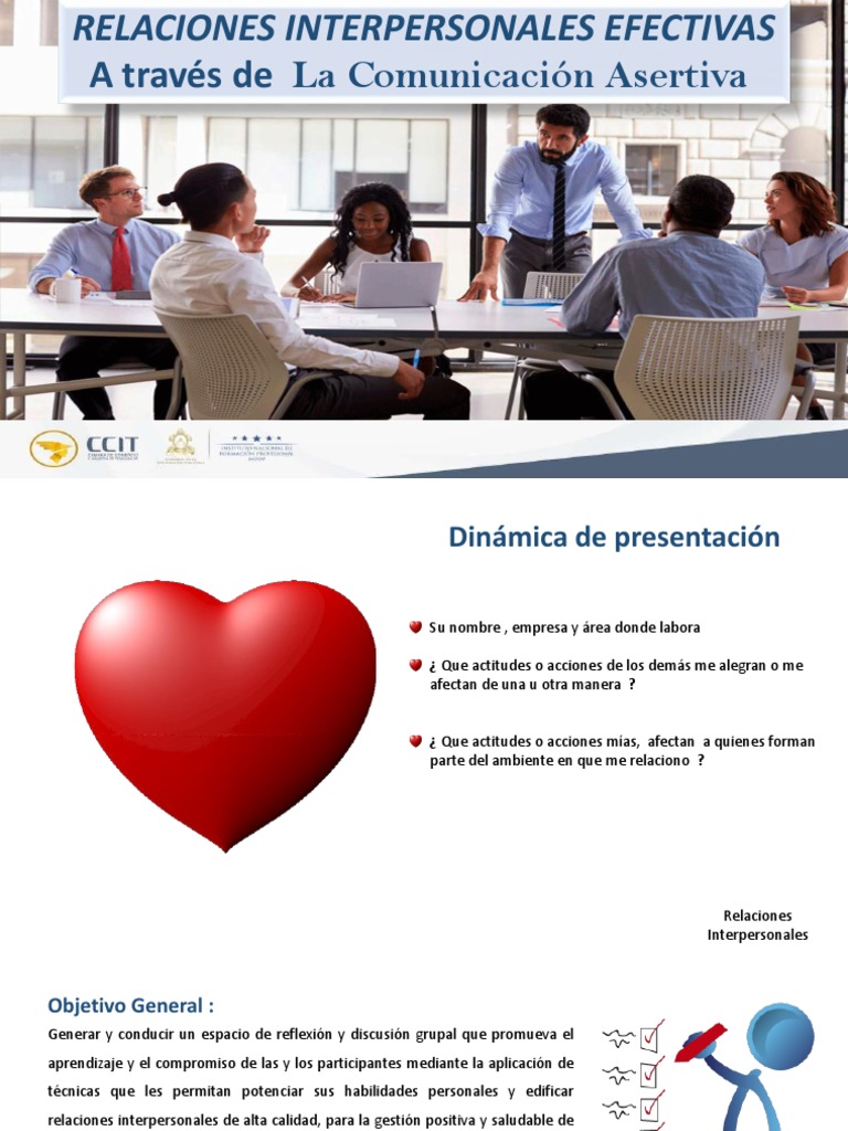 Relaciones Interpersonales Efectivas | PDF | Comunicación | Temperamento