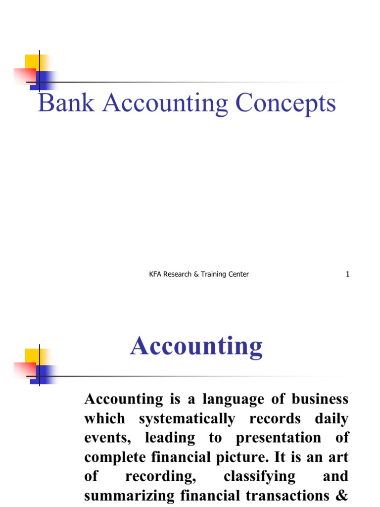 Bank Accounting Concepts | Debits And Credits | Expense