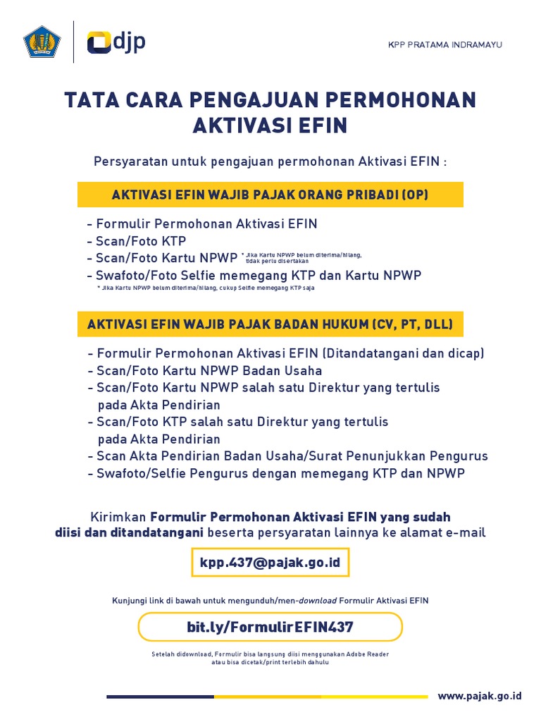 Aktivasi EFIN 2022 | PDF