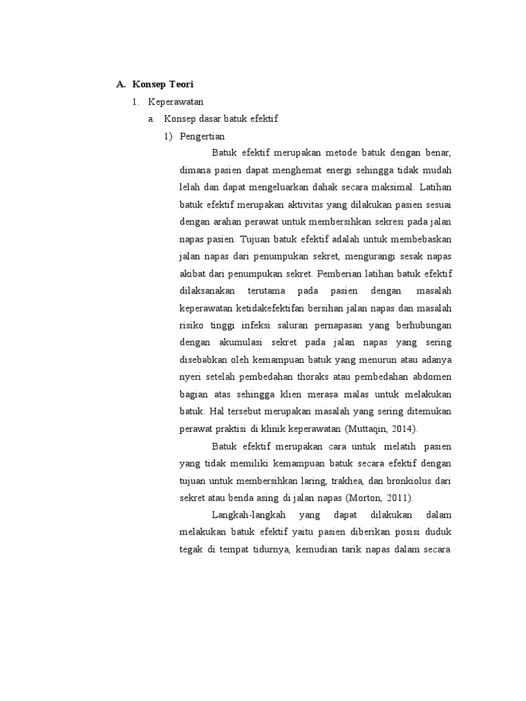 LP Batuk Efektif | PDF