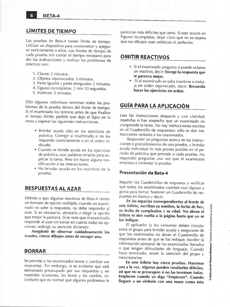 Manual de Aplicación Beta4 | PDF