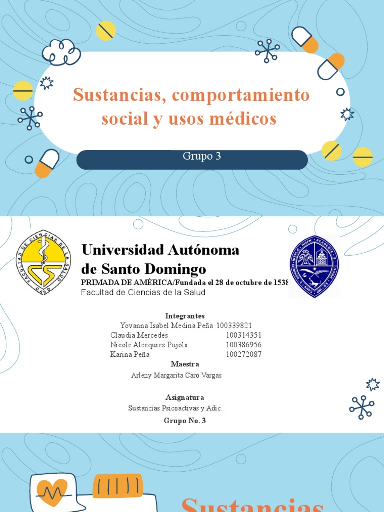 Uso y Efectos de Sustancias Psicoactivas | PDF | Drogas Psicoactivas | La dependencia de sustancias