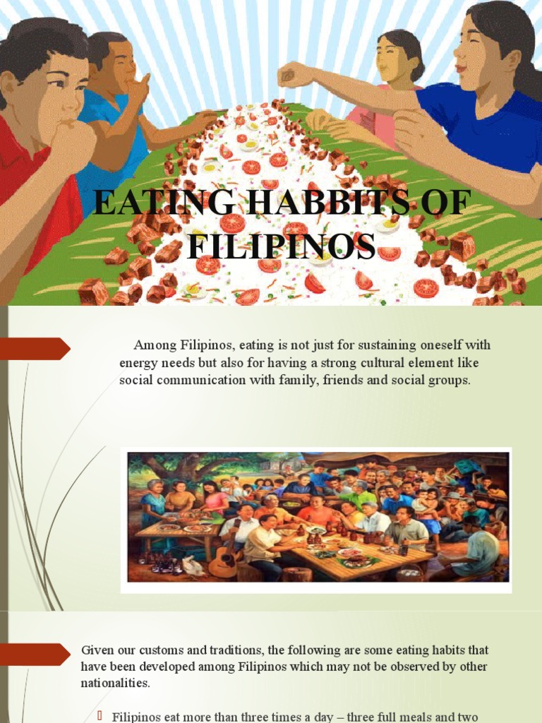 Eating Habbits of Filipinos | PDF | Dieting | Fat