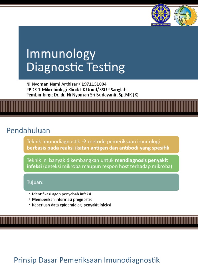 Nami - Immunology Diagnostic Test | PDF