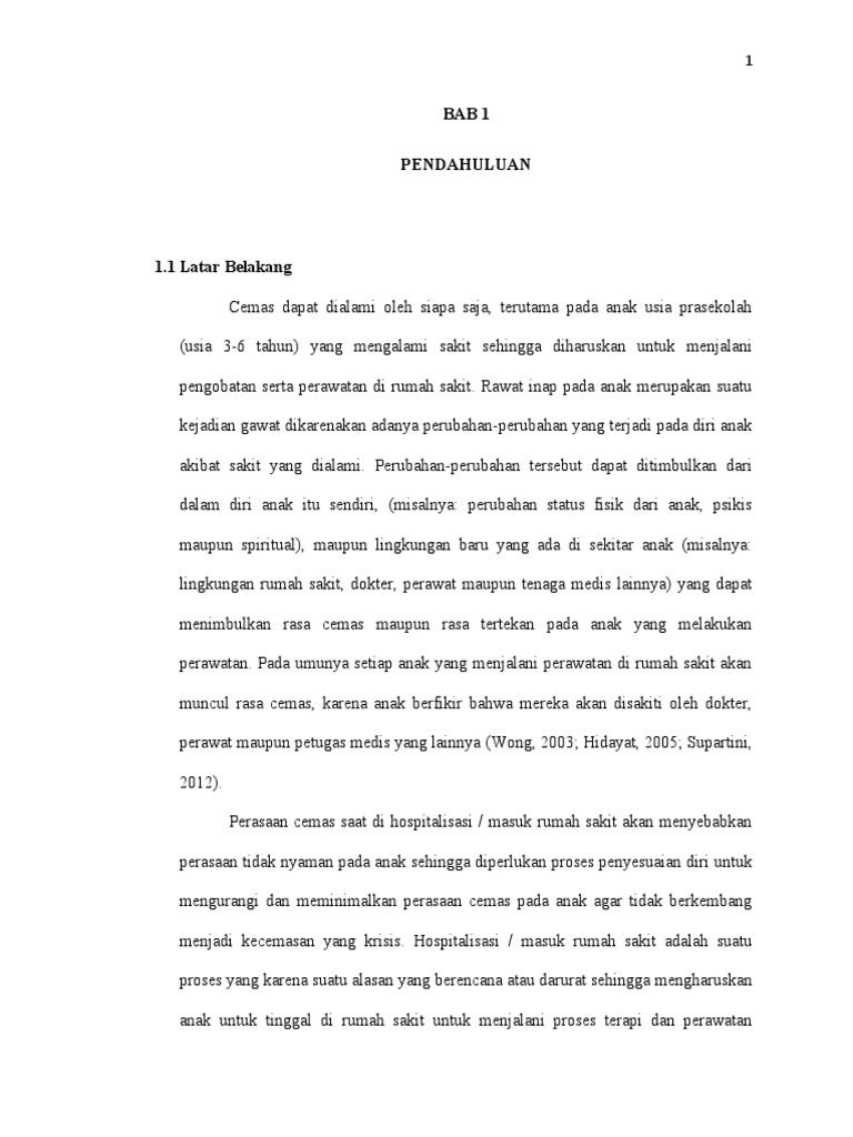 Bab 1,2,3,4,5 + Dapus | PDF