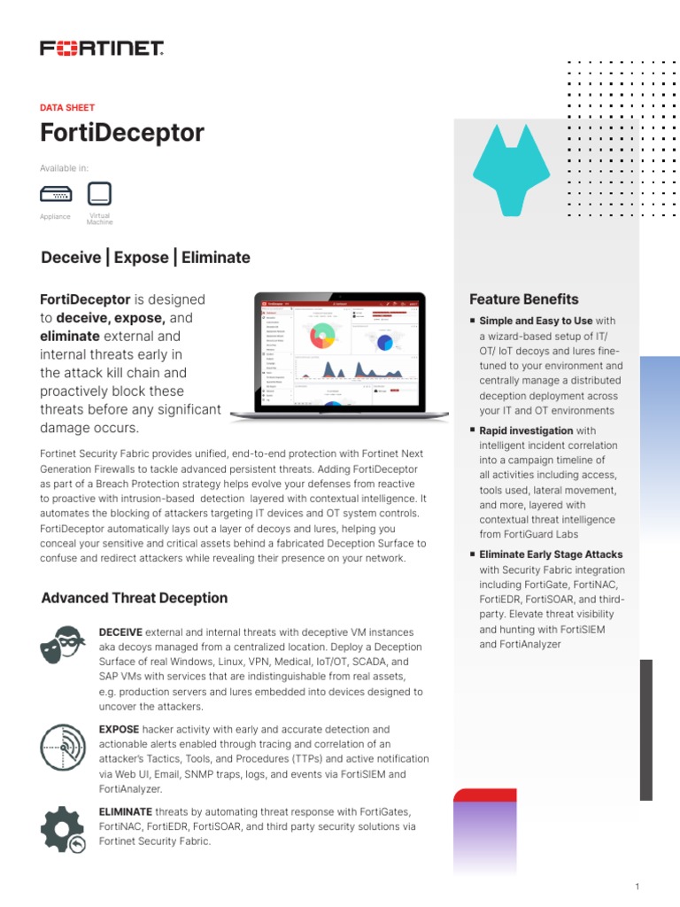 Forti Deceptor | PDF | Virtual Machine | Telecommunications