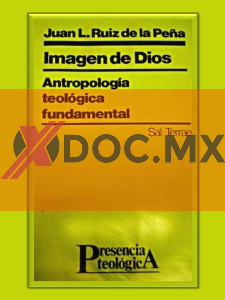 Ruiz de La Pena | PDF | Gracia divina | Cristología