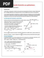 Formulario Calculo Vectorial 1 | PDF | Integral | Vector Euclidiano