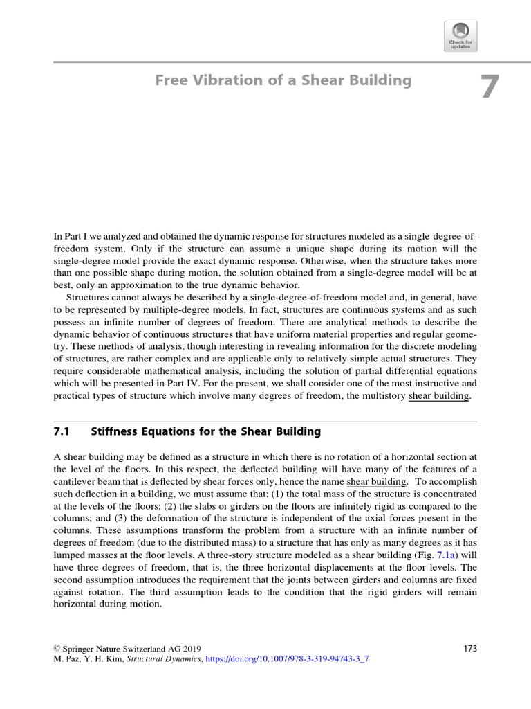 Paz 2018 | PDF | Eigenvalues And Eigenvectors | Normal Mode