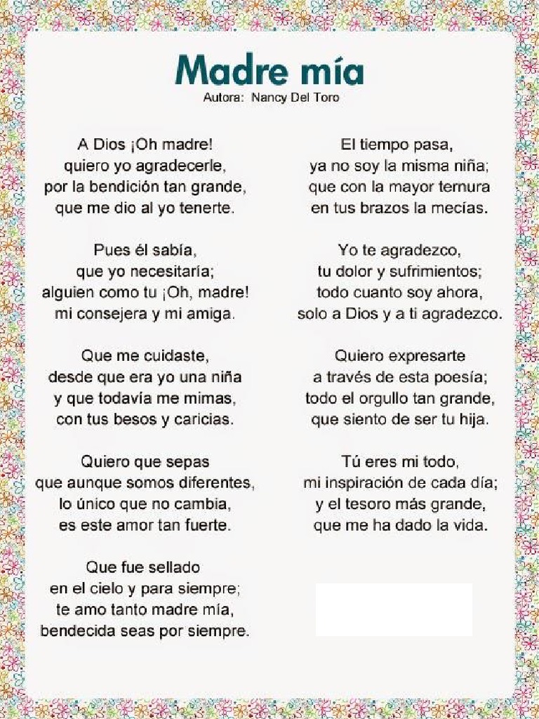 Poema para Mama | PDF