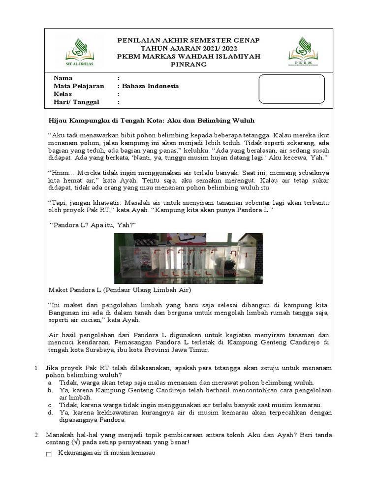 Hijau Kampungku Di Tengah Kota | PDF