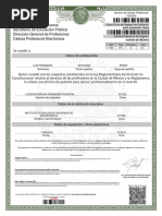 1918 Cedprof - PDF Cedula Profesional | PDF