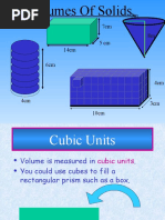 GCSE Volume Formulas Explained | PDF | Volume | Area