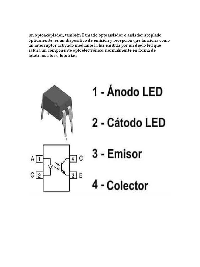 Test A Optocoplador | PDF