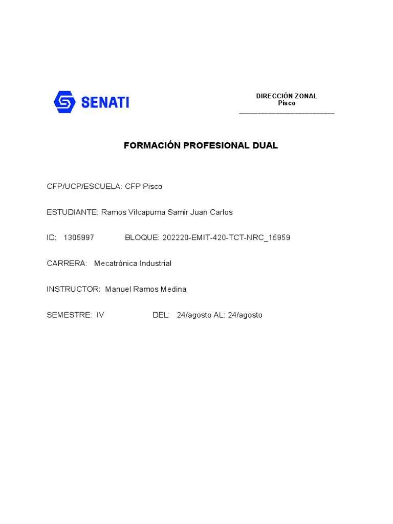 Cuaderno de Informe Tercera Semana Senati | PDF | Amplificador operacional | Amplificador