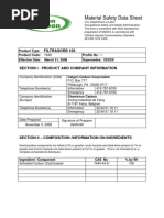 Videojet Cleaning Solution: Safety Data Sheet | PDF | Toxicity ...