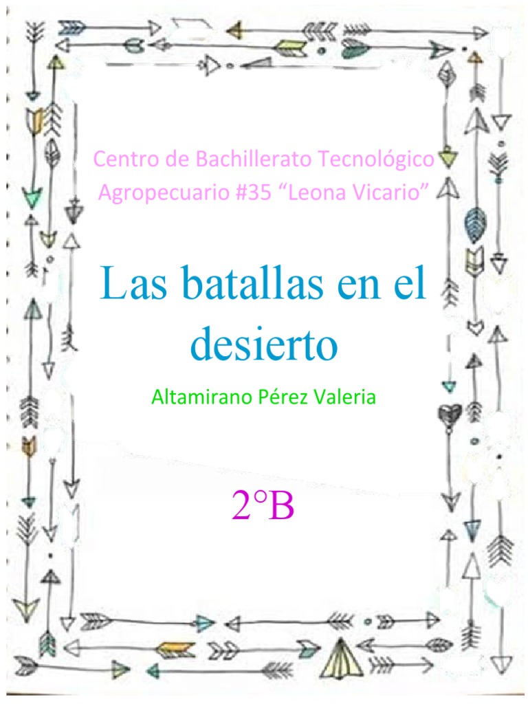 Las Batallas en El Desierto. | PDF