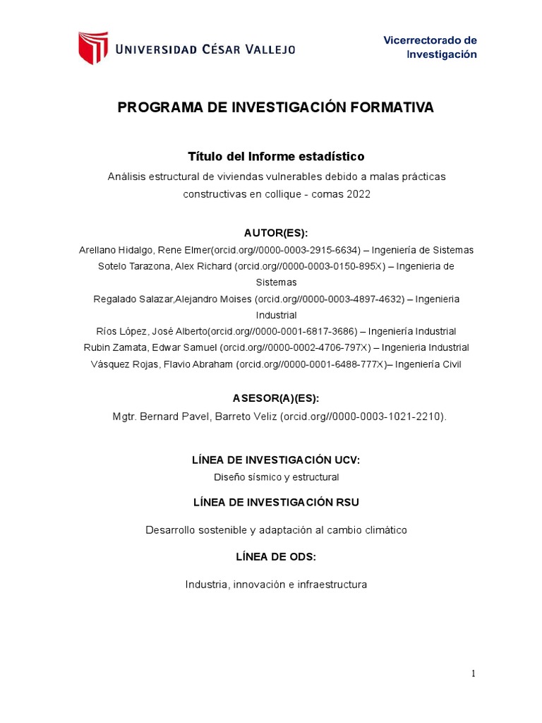 Informe Estad 2022 | PDF | Temblores | Estadísticas