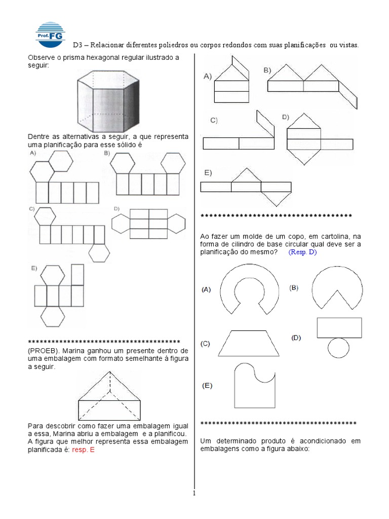 Descritor 03 | PDF | Formas geométricas | Geometria Euclidiana