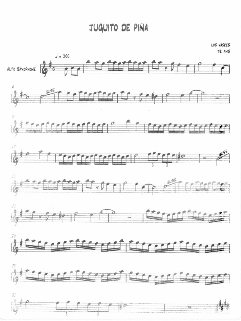 Juguito de Piña | PDF