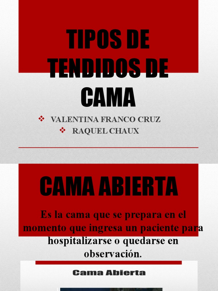 Tipos de Tendidos de Camas | PDF