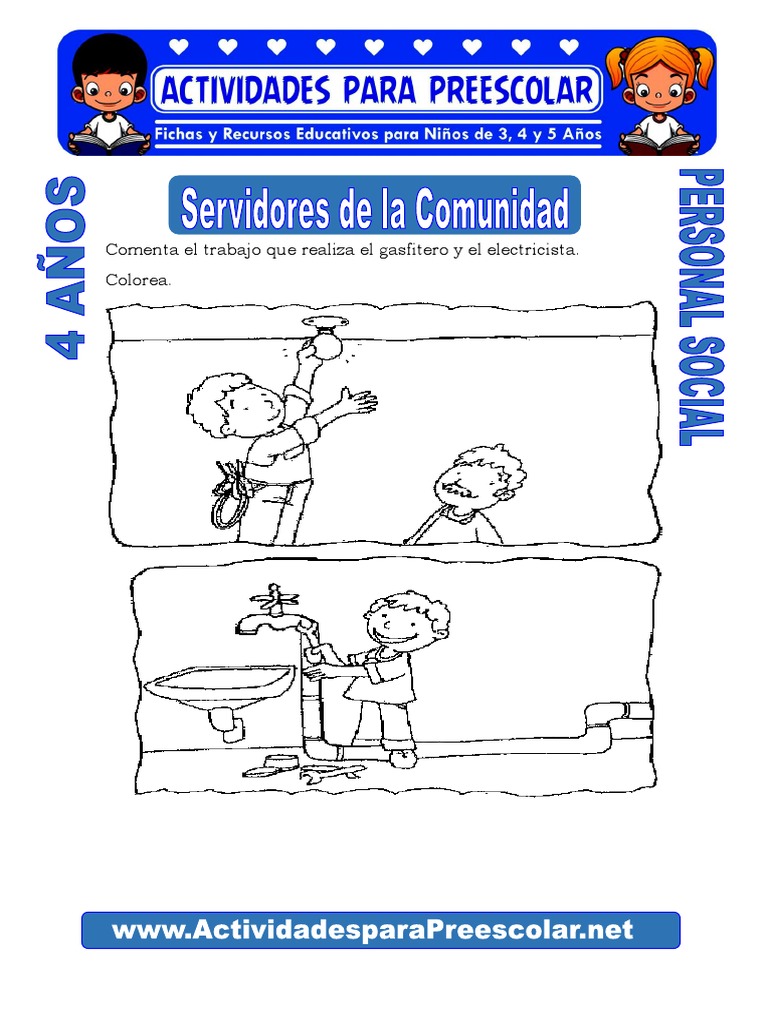 Servidores de La Comunidad para Niños de 4 Años | PDF | Arte