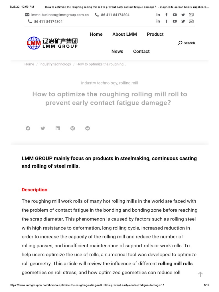 Back Roll Edge Spalling | PDF | Rolling (Metalworking) | Strength Of ...