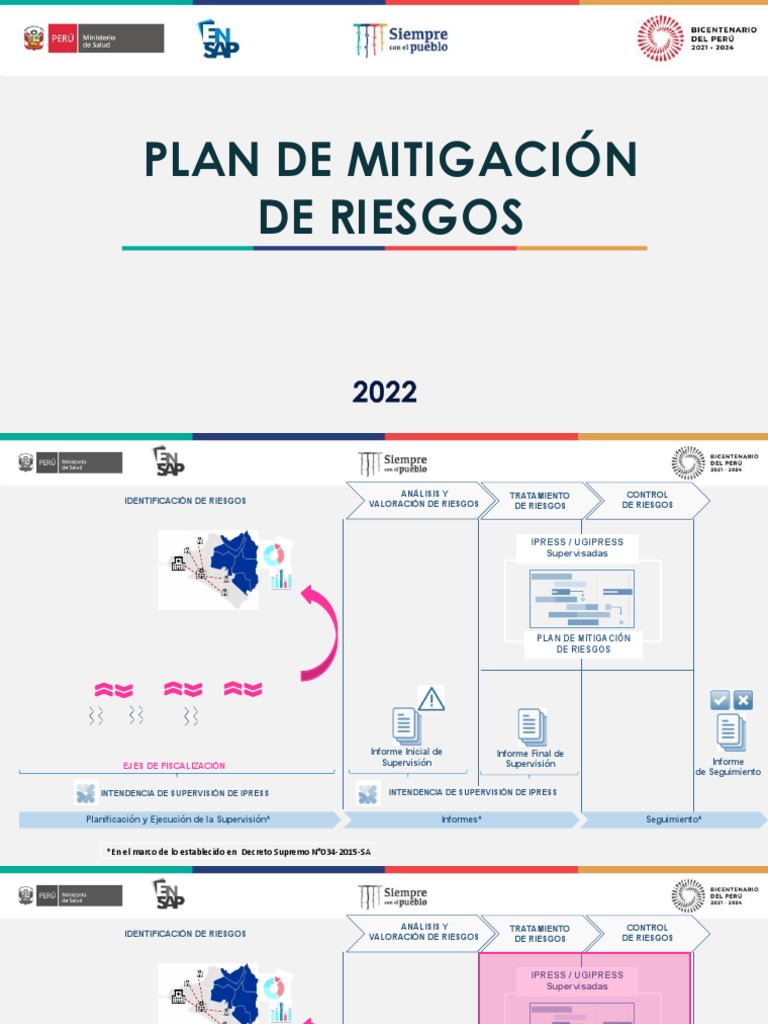 Plan de Mitigacion de Riesgos | PDF