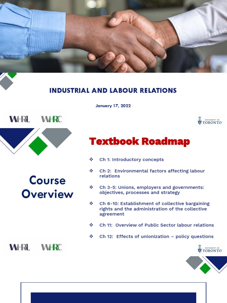 Industrial Labour Relations - Class 1 | PDF | Labor Relations | Employment