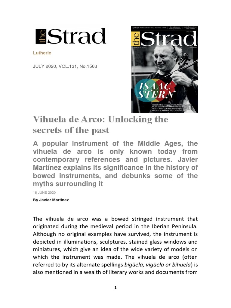 Origins of the Violin and Viola da Gamba Traced Back to Medieval ...