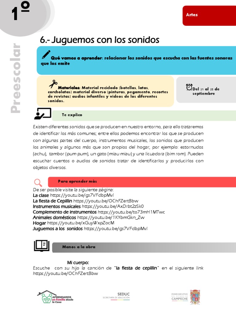 SONIDOS | PDF | Sonido